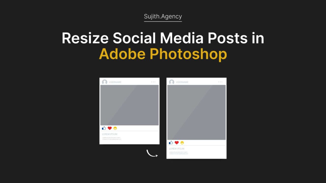 How To Resize Social Media Graphics & Images In Adobe Photoshop