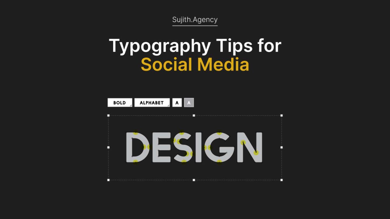 5 Powerful Typography Tips To Craft Beautiful Social Media Graphics